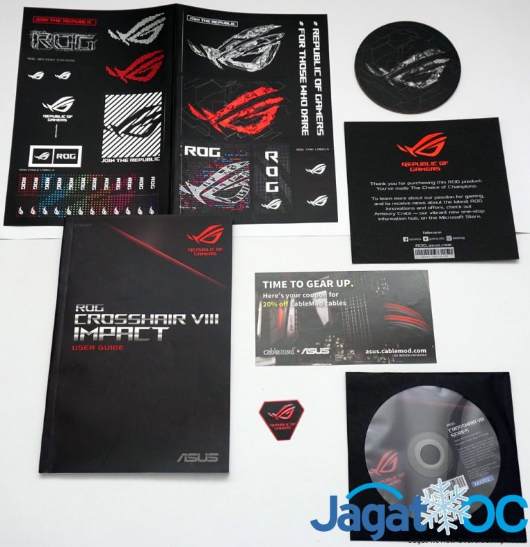 Teardown & Hands-on Review : ASUS ROG Crosshair VIII Impact • Jagat OC